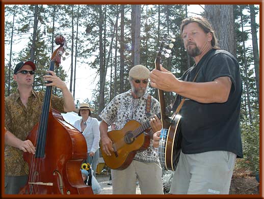 Performing at the Pender Island Fall Fair - North Pender Island